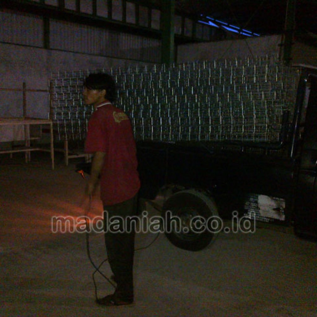Pengiriman Pagar BRC PT IGP International Sleman - Madaniah™